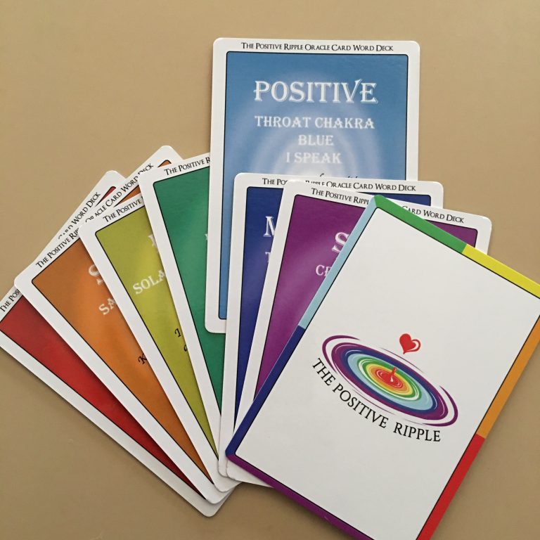 Oracle Card Word Deck | The Positive Ripple